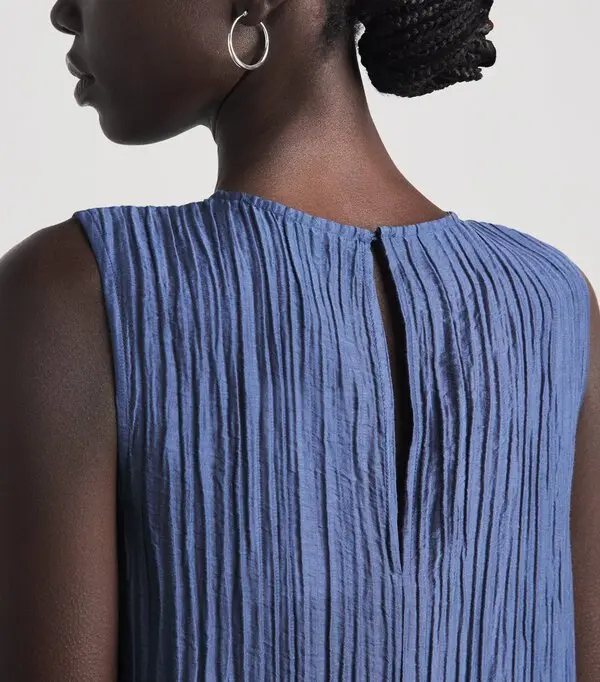 JOSEPH Crinkle-effect Dion Maxi Dress