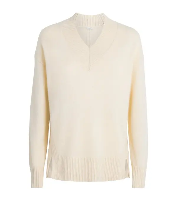 JOSEPH Cashmere V-neck Zinnia Sweater