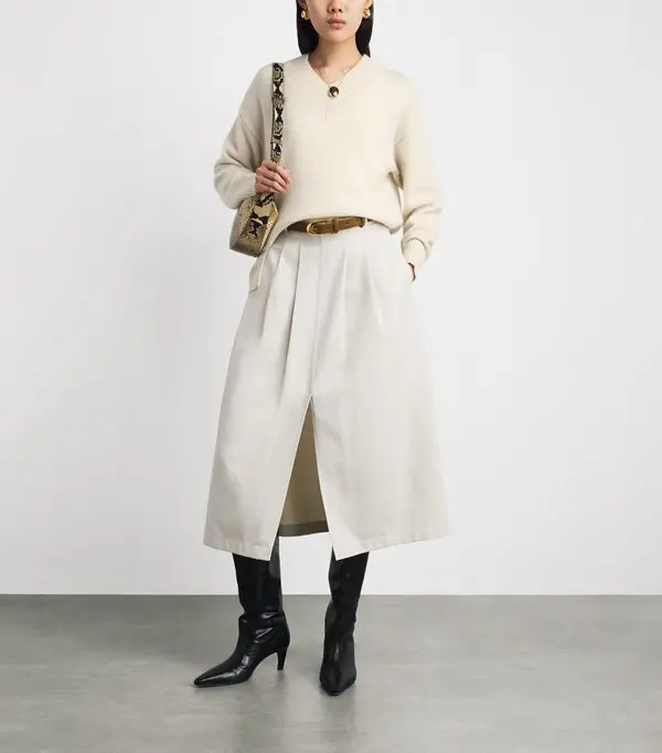 JOSEPH Cashmere V-neck Zinnia Sweater