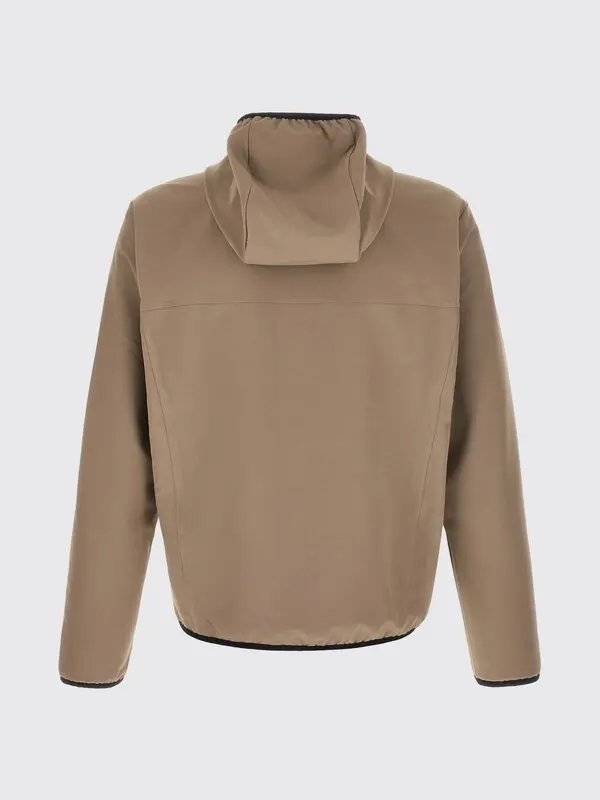 BOSS Lightweight Stretch Technical Fabric Hooded Jacket With Embroidered Logo