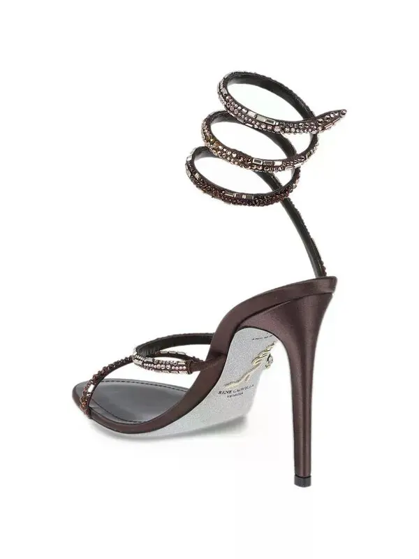 Rene Caovilla Cleo Crystal-embellished Sandals