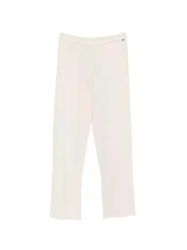 Extreme Cashmere Fine-knit Cashmere-blend Trousers - Neutrals