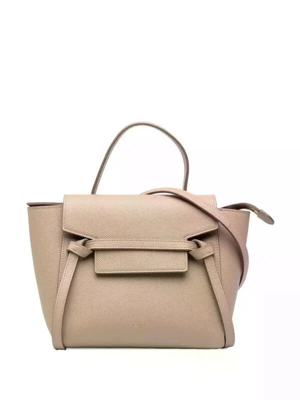 Celine 2022 Nano Grained Calfskin Belt Bag Satchel