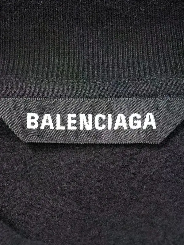 Balenciaga 2010s Logo-embroidered Sweatshirt
