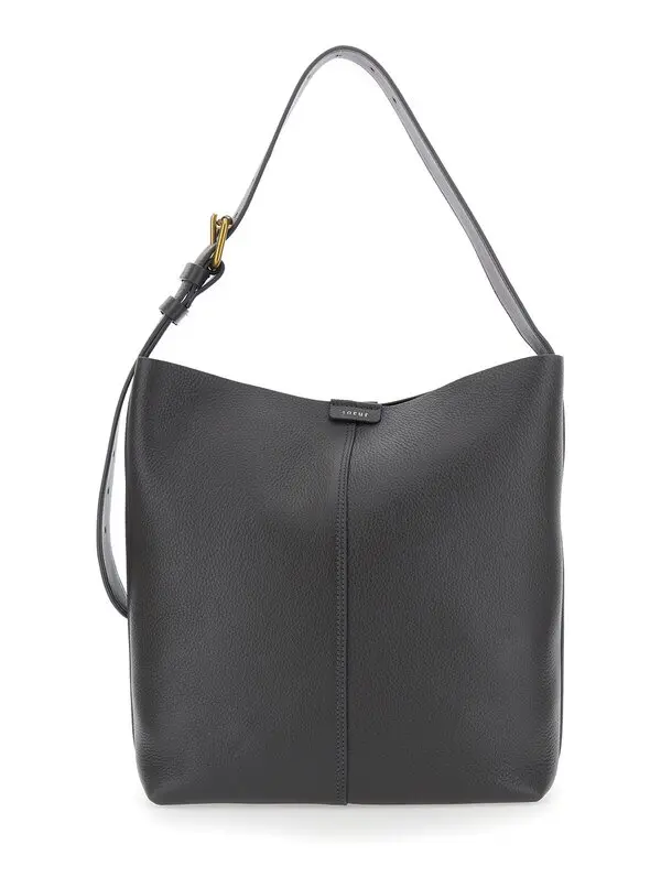 Soeur Saudade Mini Leather Shoulder Bag With Zip Closure