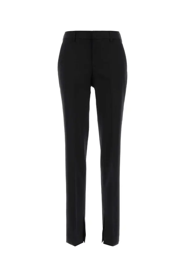 PT TORINO Stretch Wool Pant - Black