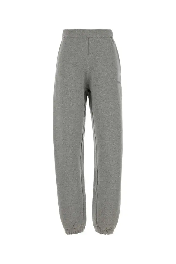 Attico Cotton Joggers - Grey