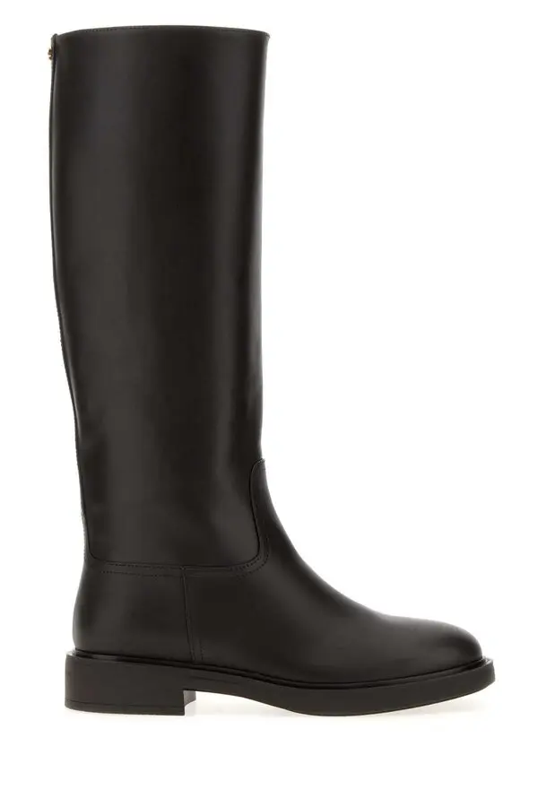 GIANVITO ROSSI Mini Ascott Boots In Leather