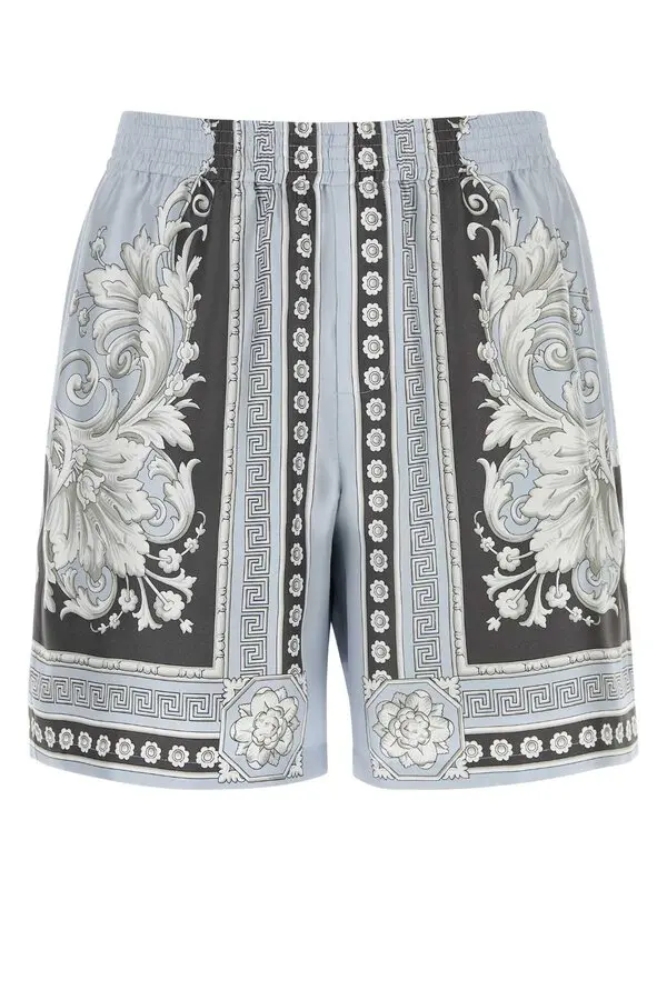 Versace Twill Bermuda Shorts For - Printed