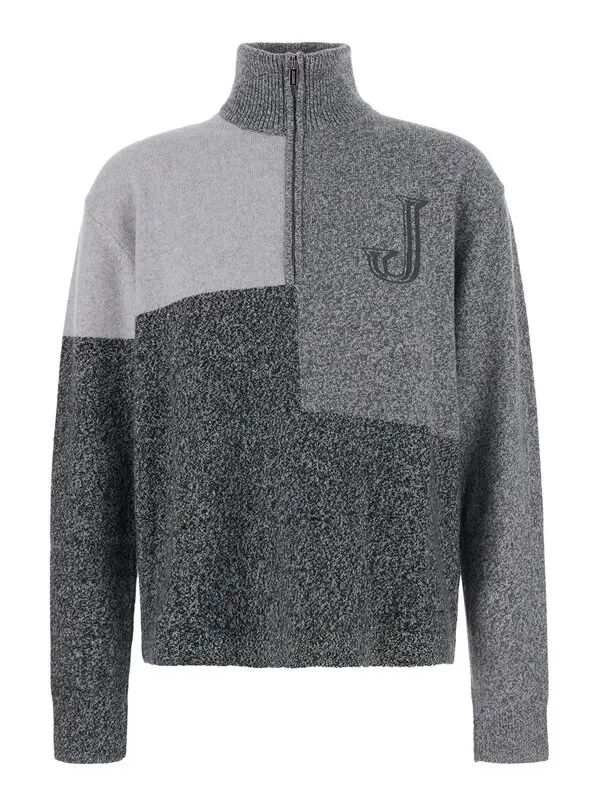 Jacquemus Le Camionneur Orlando Regular-fit Cotton Zip-up Crewneck Sweater