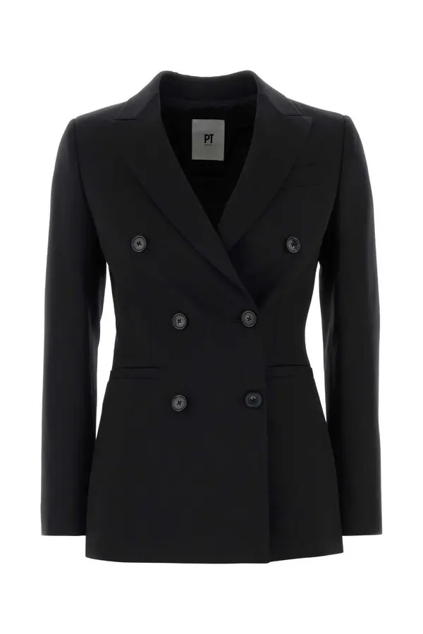 PT TORINO Romy Stretch Wool Blazer For