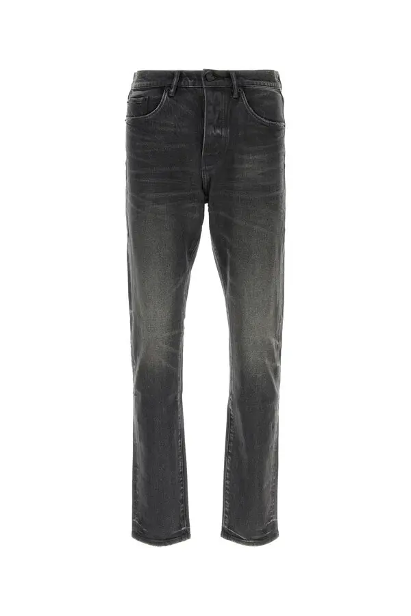 PURPLE BRAND Double-dip Coated Denim Jeans