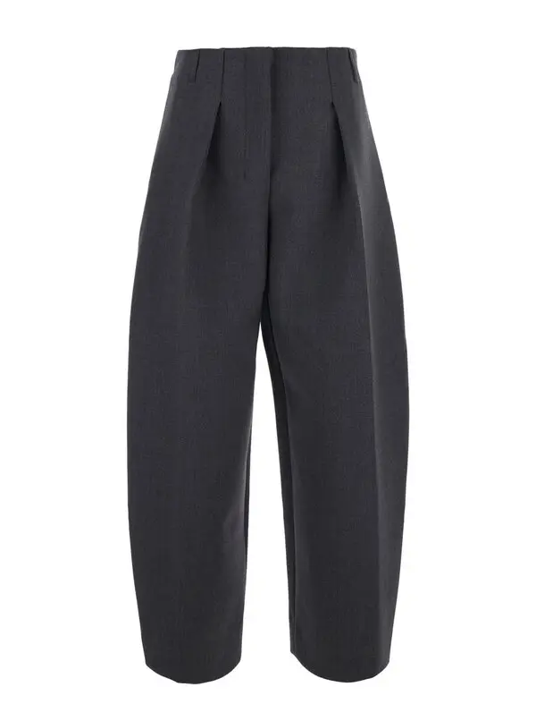 Jacquemus Le Pants Ovalo Regular-fit Trousers With Pockets
