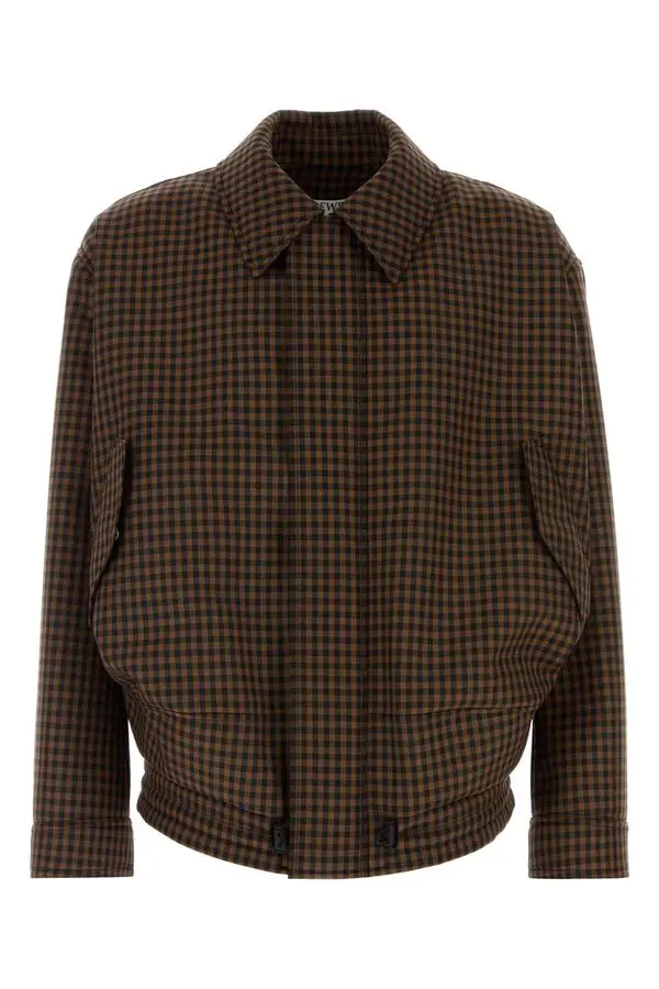 Loewe Embroidered Wool Jacket