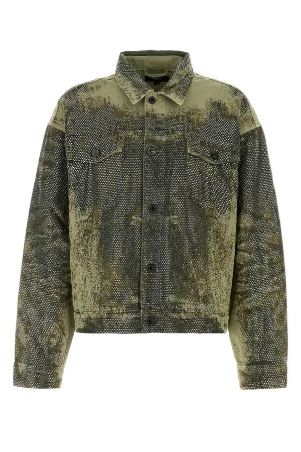 PURPLE BRAND Denim Jacket For - Printed