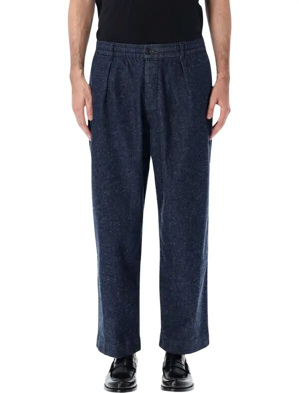 Universal Works Pleated Wide-leg Trousers