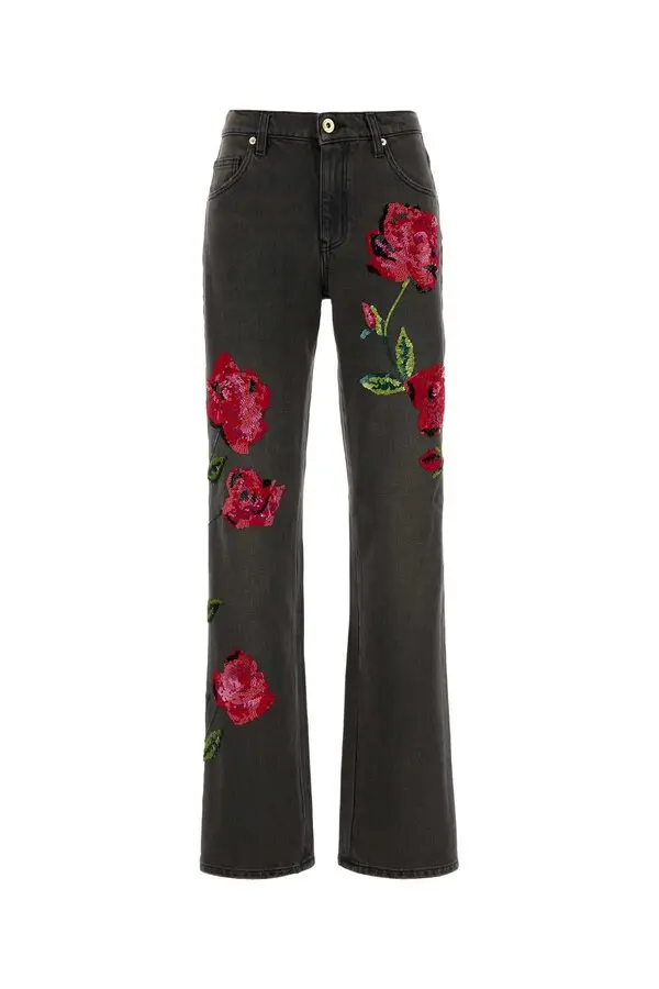 Blumarine Dark Denim Jeans - Grey