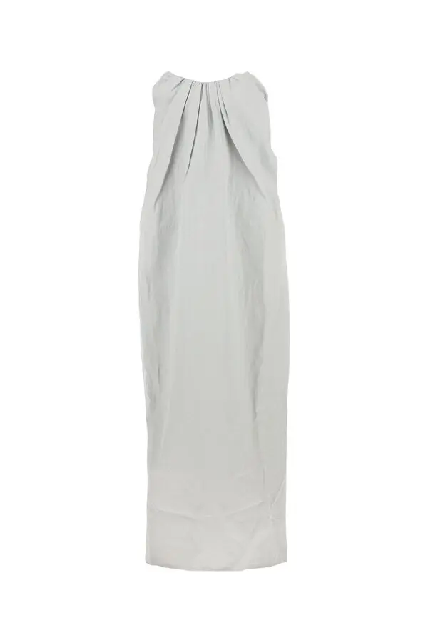 Co Draped Sleeveless Gown