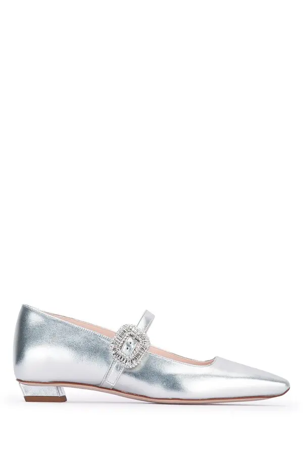 ROGER VIVIER Mini Strass Babies Sneakers - Argento