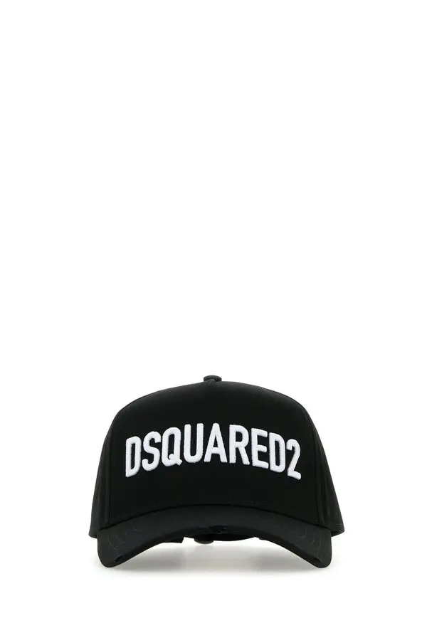 Dsquared2 Logo Embroidered Baseball Cap - Blkwhite
