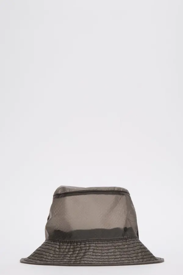 MAISON MICHEL Mini Paris Hat For - Grey