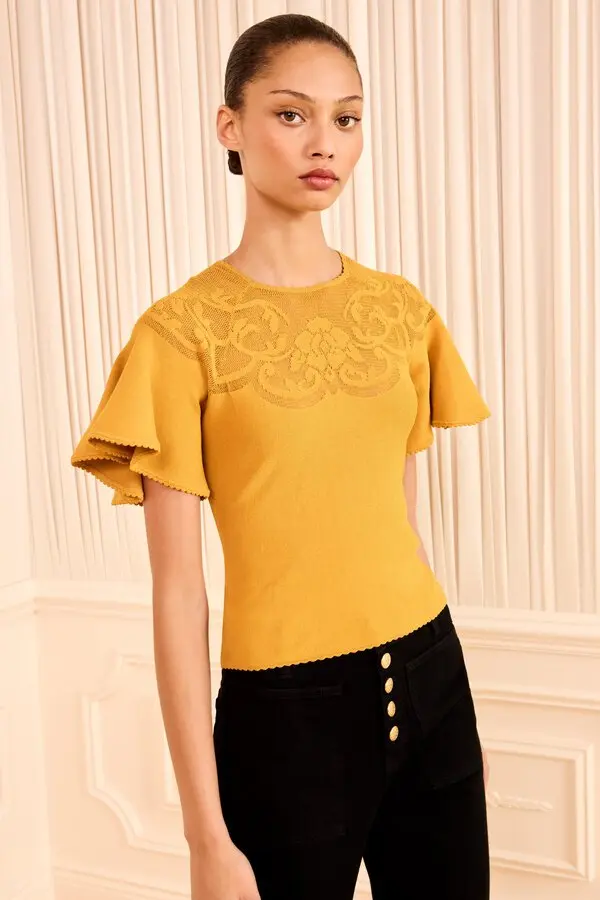 Ulla Johnson Vara Knit Top - Topaz