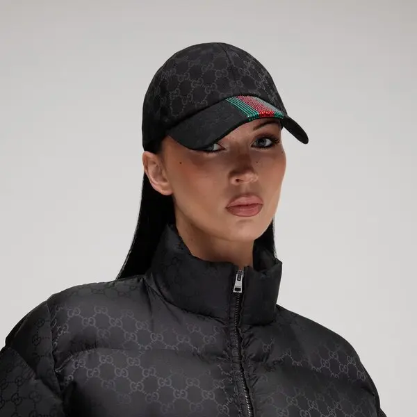 Gucci Gg Cotton Canvas Baseball Hat