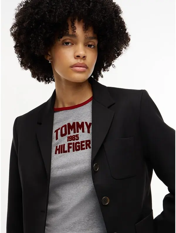 Tommy Hilfiger Stretch Wool-blend Blazer