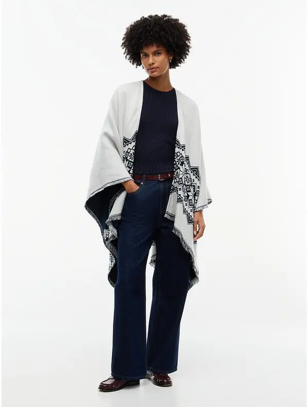 Tommy Hilfiger Fair Isle Cape