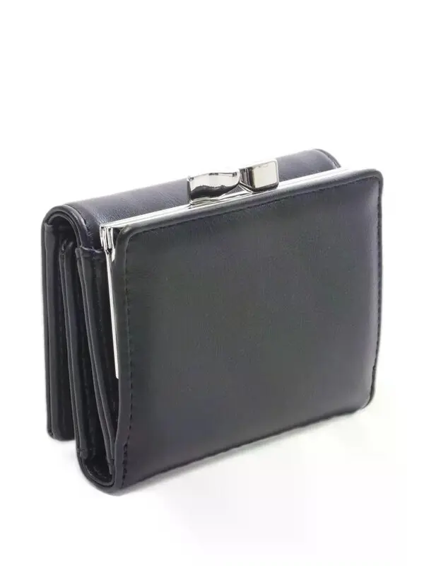 VIVIENNE WESTWOOD 2020s Small Orb-plaque Trifold Wallet