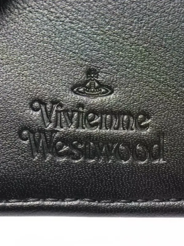 VIVIENNE WESTWOOD 2020s Small Orb-plaque Trifold Wallet