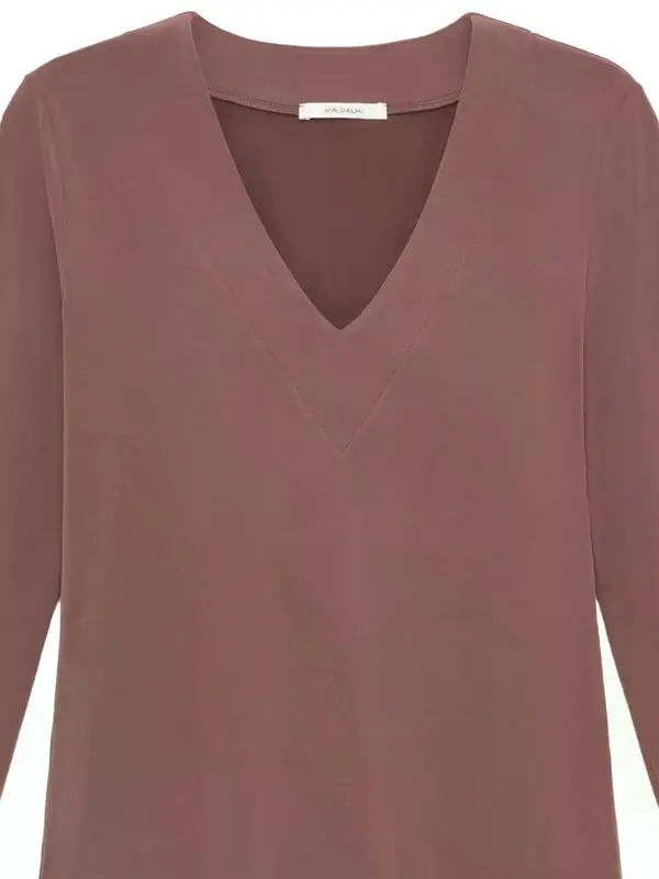 Malìparmi V-neck Long-sleeved T-shirt