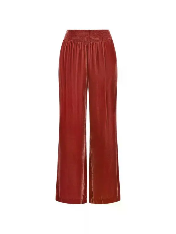 Malìparmi Velvet Straight-leg Trousers