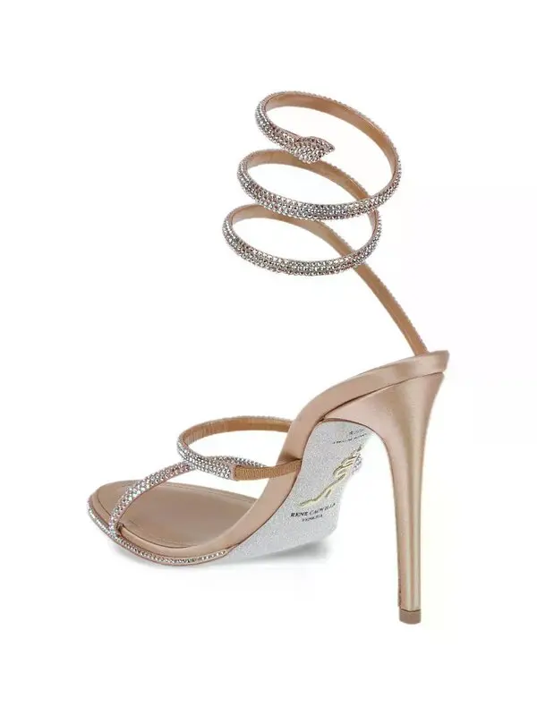 Rene Caovilla Cleo Crystal-embellished Sandals