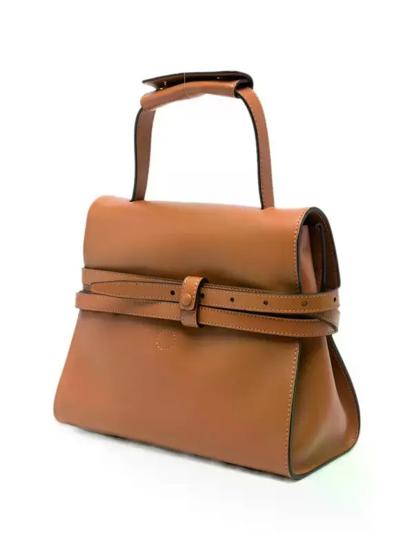 Moschino Belt-detail Tote Bag - Brown