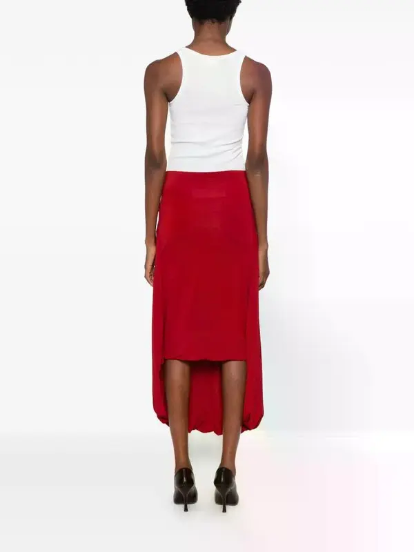 JEAN PAUL GAULTIER Draped Asymmetric Skirt