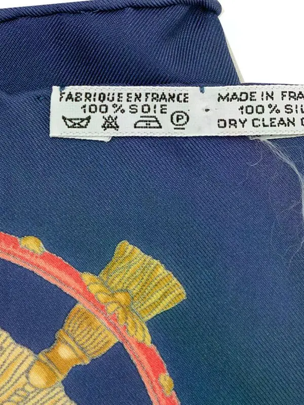 Hermès 1986 Caparacons De La France Et De Linde Silk Scarf 90 Scarves - Multicolour