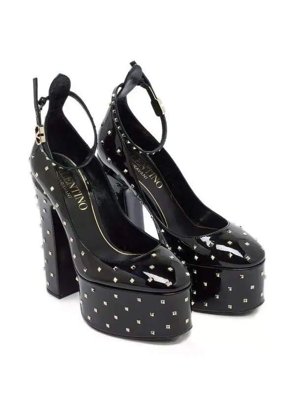 Valentino Garavani Tan-go Studded Platform Pumps