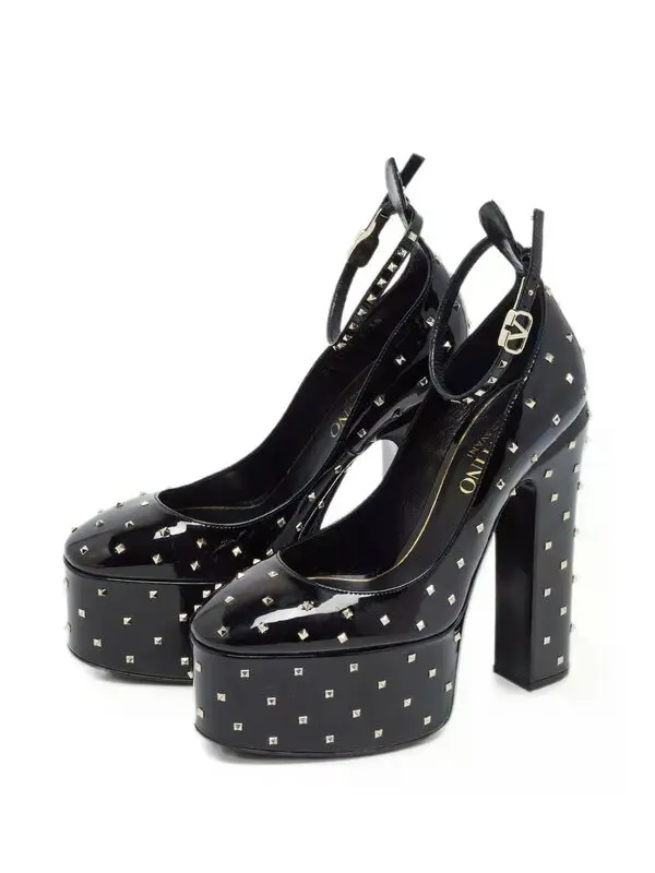 Valentino Garavani Tan-go Studded Platform Pumps