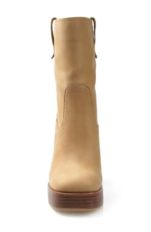 ZIGI Wyatt Leather Platform Boot