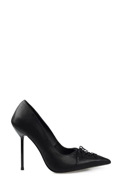 ZIGI Hinged Pointed Toe Pump - Blklt