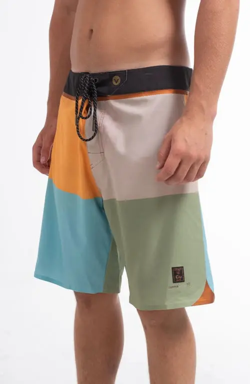 VAST Color Blocks 4 Copper Boardshorts