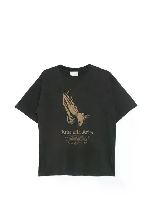 Aries Faded Arise With Ss T-shirt