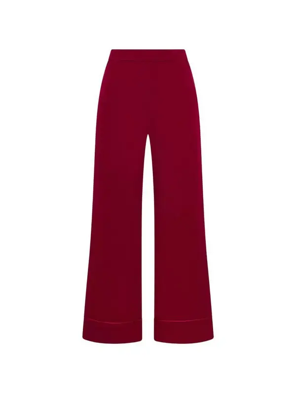 Malìparmi Piping-detail Straight-leg Trousers