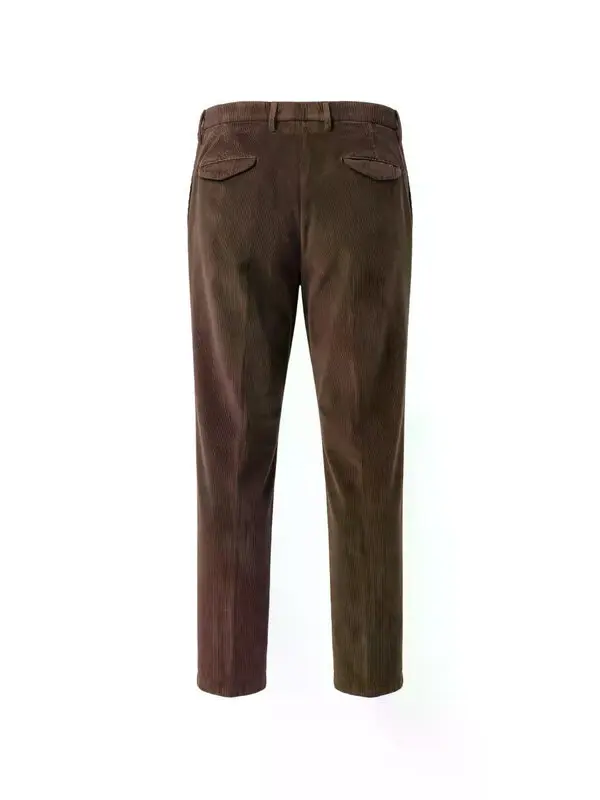 BRIGLIA 1949 Corduroy Pleated Trousers