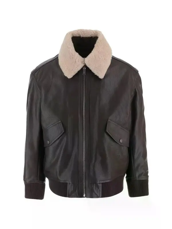 BOSS Jopeak Leather Jacket