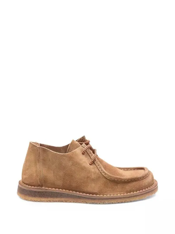 ASTORFLEX Beenflex Suede Moccasins - Brown