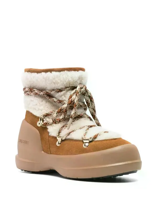 Moon Boot Mezzaluna Shearling Boots