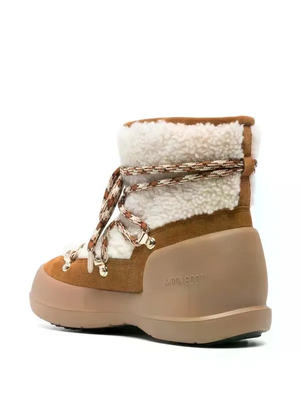Moon Boot Mezzaluna Shearling Boots