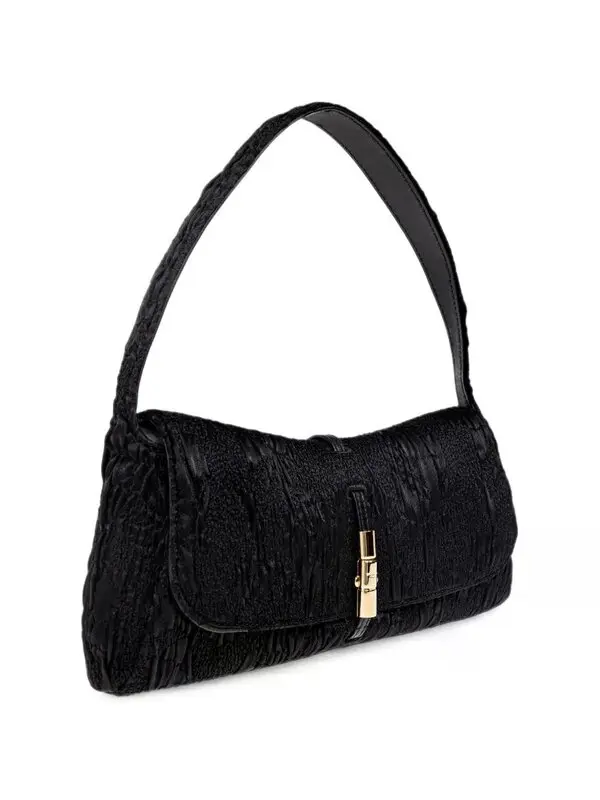 Balmain Metropolis Textured-finish Shoulder Bag